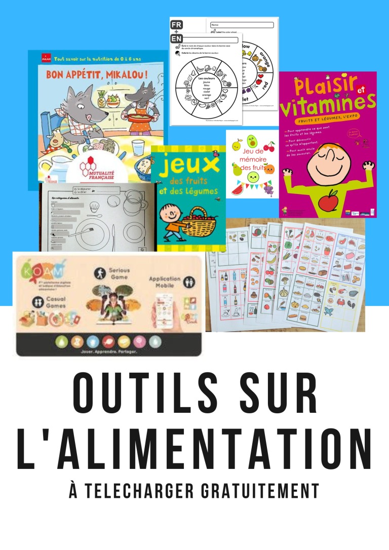 Outils sur l’ALIMENTATION – Virginie Couillaud, éducatrice spécialisée