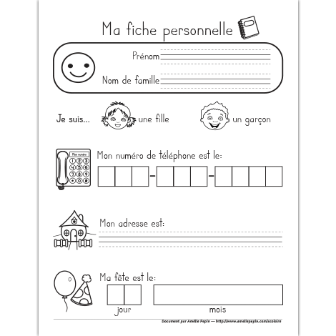 Outils COMMUNICATION: le CAHIER DE VIE sur l’IDENTITE – Virginie ...