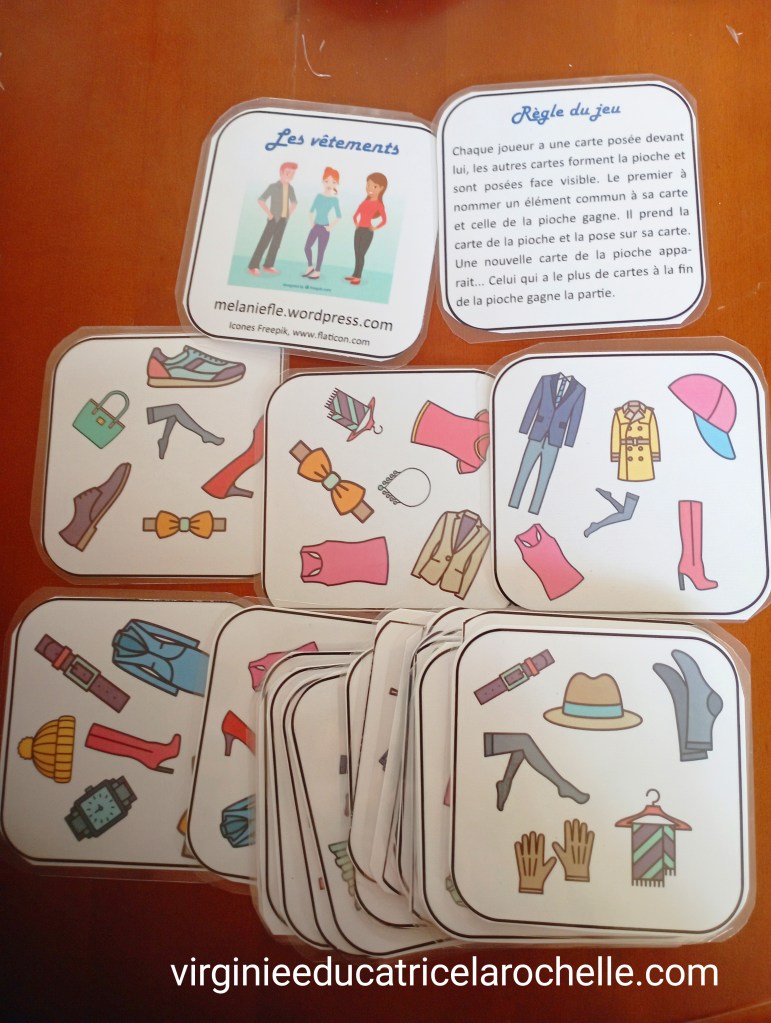 Outils sur les VETEMENTS , Apprendre à s’HABILLER – Virginie Couillaud ...