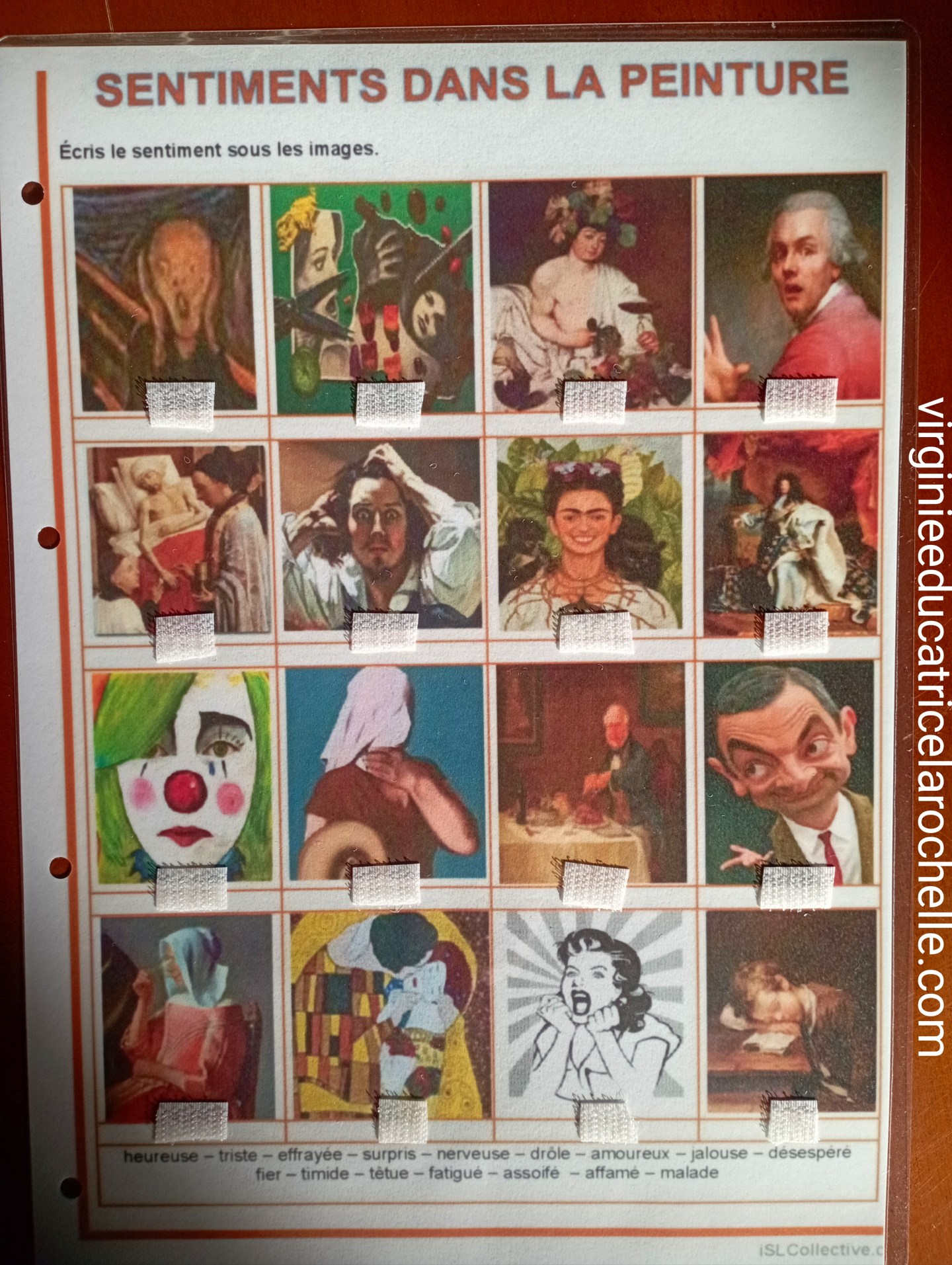 Outils EMOTIONS 7 : ECRITURE ET ART: Journal à compléter, cahier sur ...