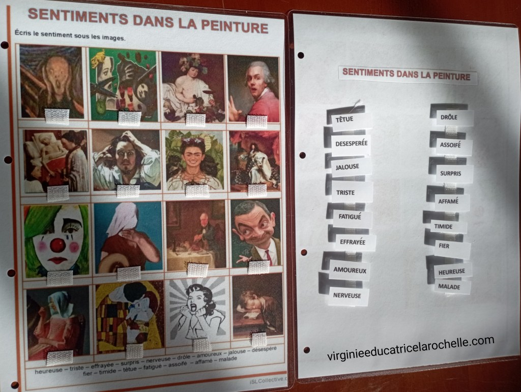 Outils EMOTIONS 7 : ECRITURE ET ART: Journal à compléter, cahier sur ...